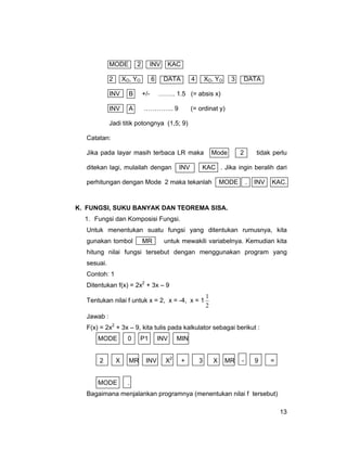Pemanfaatan Kalkulator dalam Pembelajaran Matematika | PDF