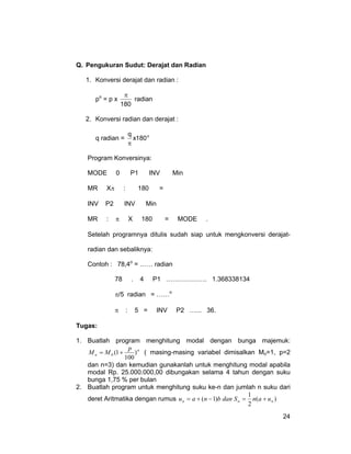 Pemanfaatan Kalkulator dalam Pembelajaran Matematika | PDF