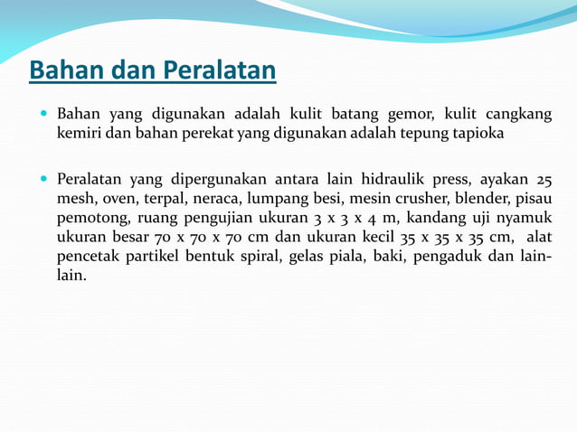 Pemanfaatan kulit batang gemor 2 | PDF