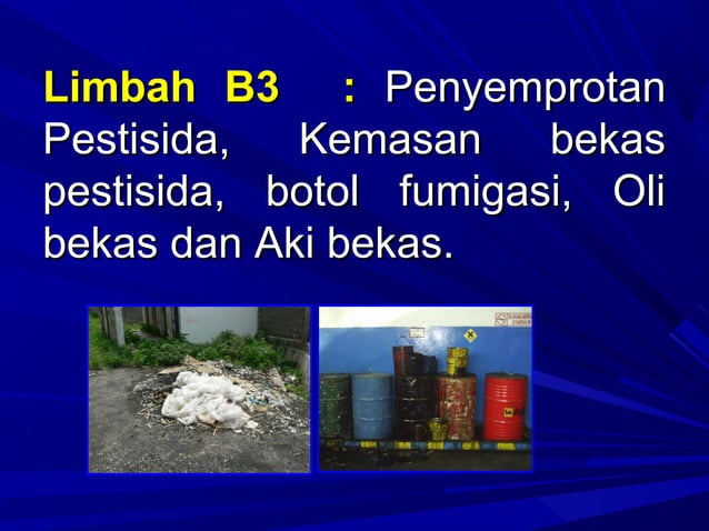 Pemanfaatan Limbah Padat Industri Rokok | PPT