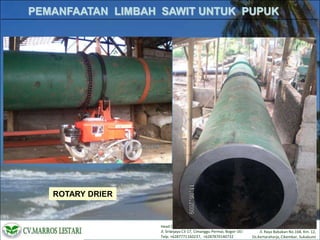PEMANFAATAN LIMBAH SAWIT SEBAGAI BAHAN BAKU PUPUK ORGANIK | PPTX