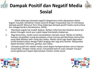 Pemanfaatan media sosial sebagai sarana pembelajaran | PPTX