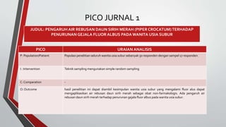 PEMANFAATAN SIRIH MERAH PEMANFAATAN SIRIH MERAH PEMANFAATAN SIRIH MERAH ...