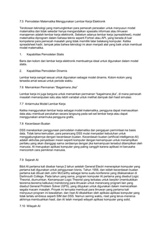 Pemanfaatan Teknologi Informasi Sistem Pengambilan Keputusan Pada PT. Garuda Indonesia | PDF