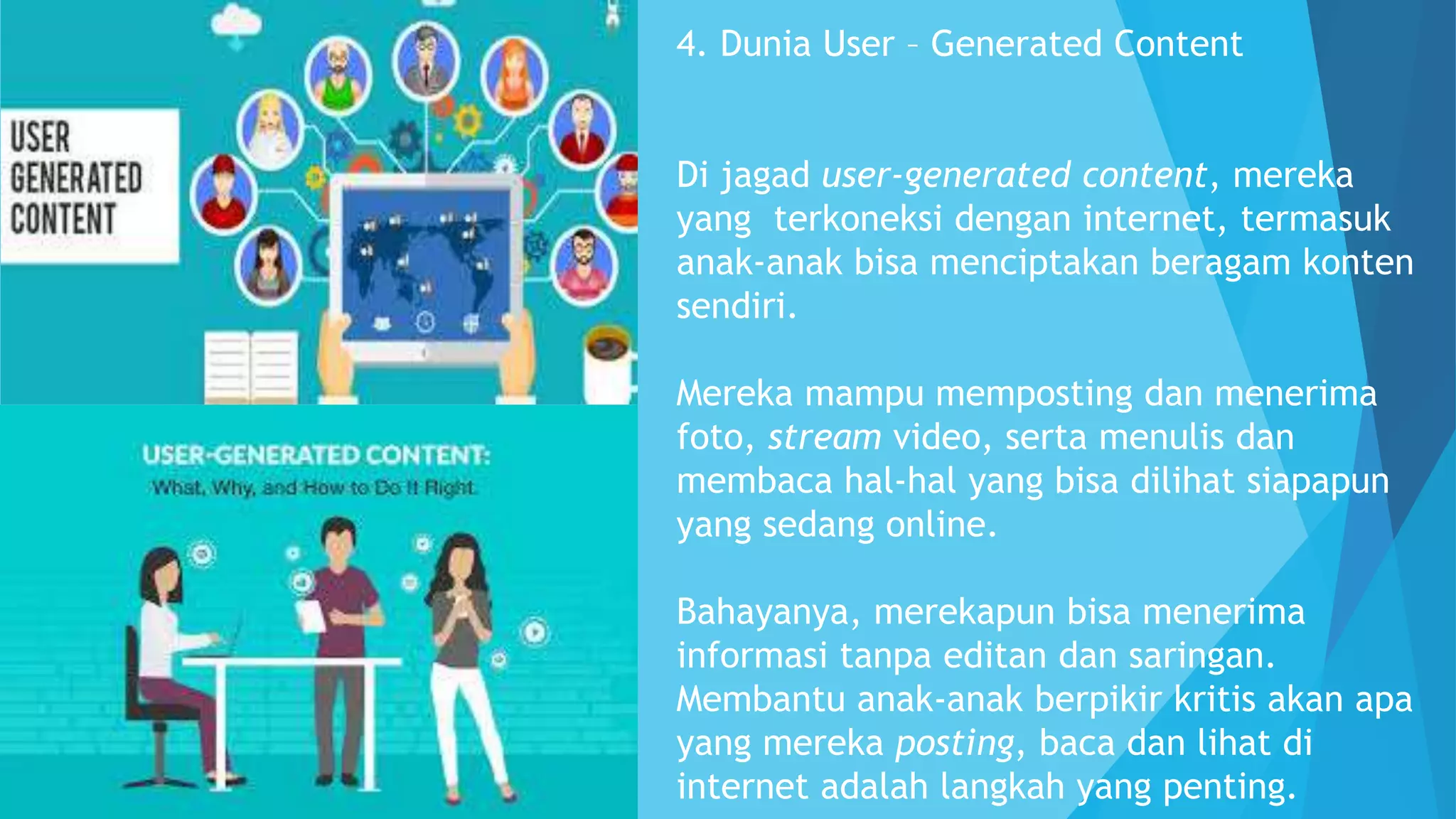 Pemanfaatan Teknologi Internet Untuk Perkembangan Anak | PPT