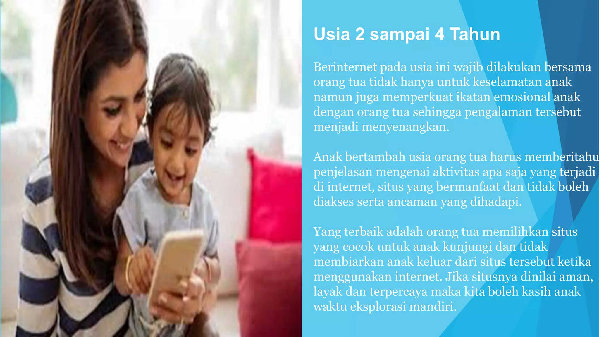 Pemanfaatan Teknologi Internet Untuk Perkembangan Anak | PPT