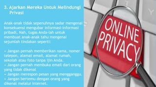 Pemanfaatan Teknologi Internet Untuk Perkembangan Anak | PPTX