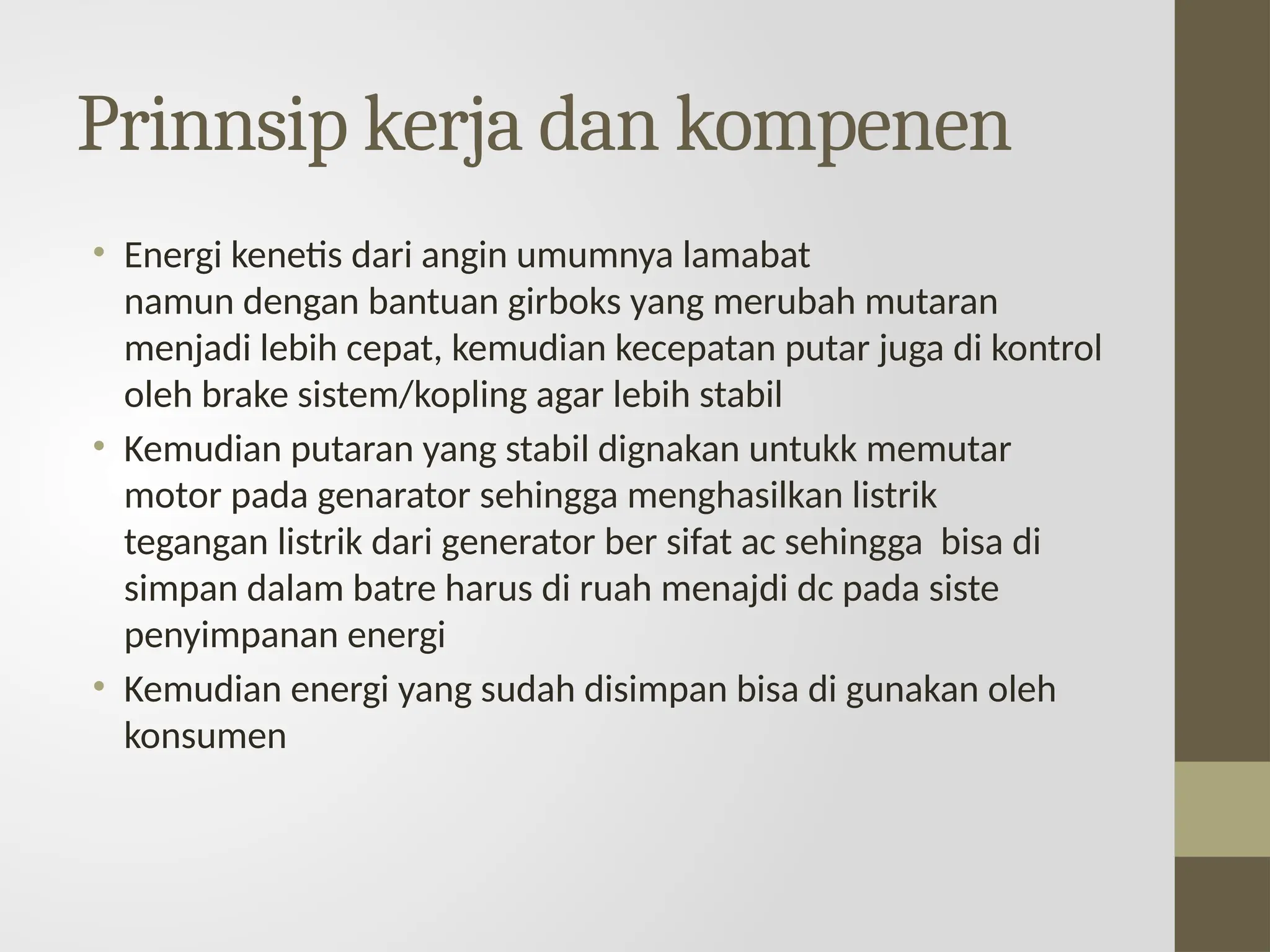 Pembangkit listrik tenaga angin (PLTA/PLTB) | PPTX