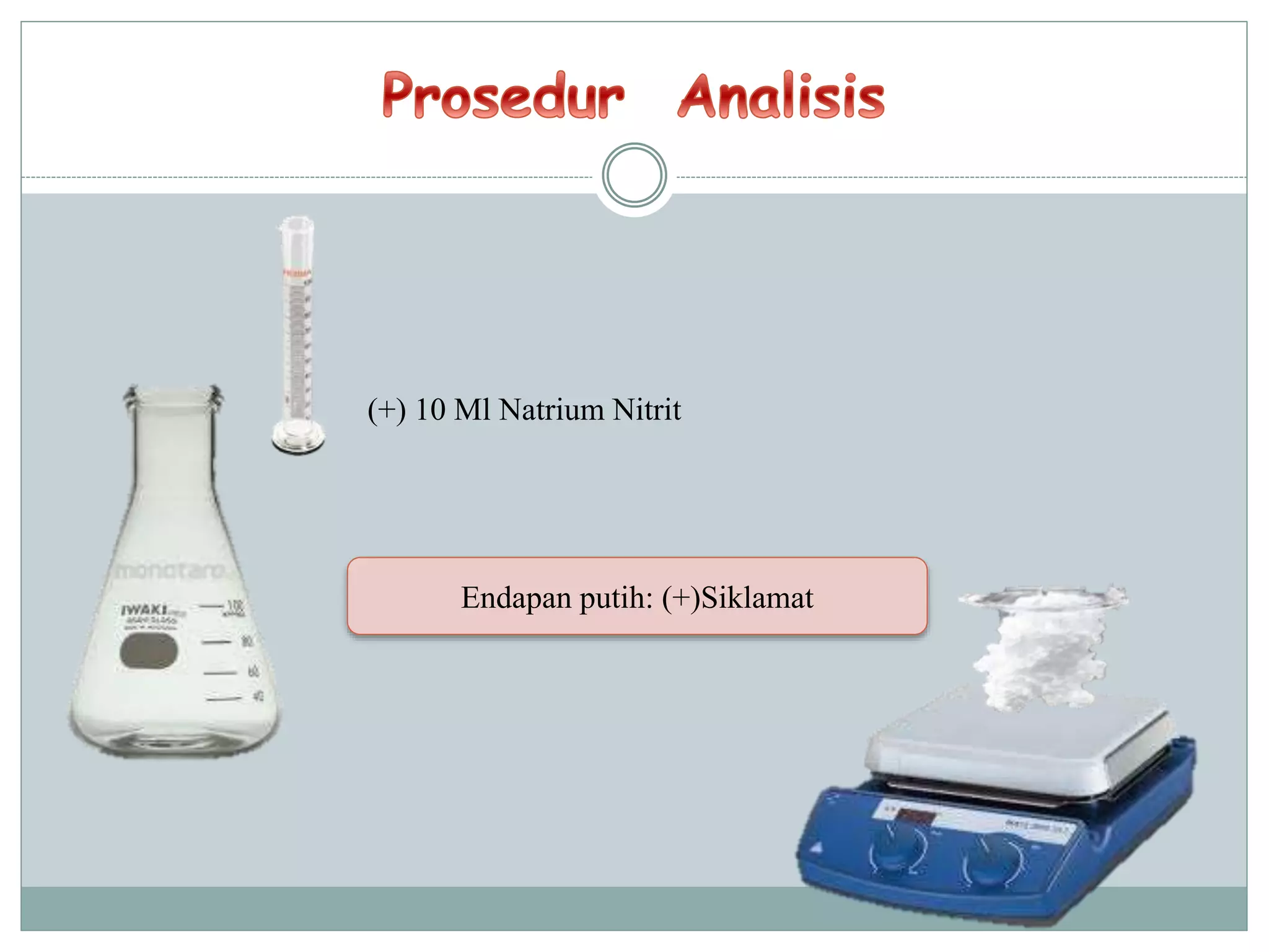 Analisis Bahan Organik Pemanis dalam Sampel | PPTX