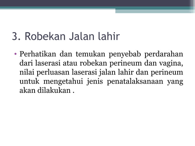 Pemantauan kontraksi robekan jalan lahir | PPT