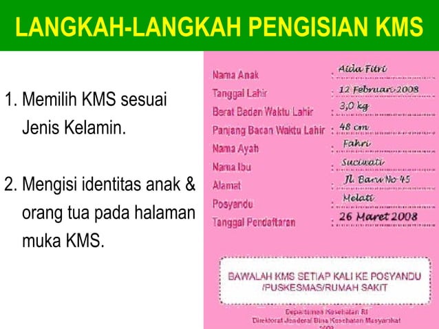 Pemantauan Pertumbuhan dengan KMS | PPT