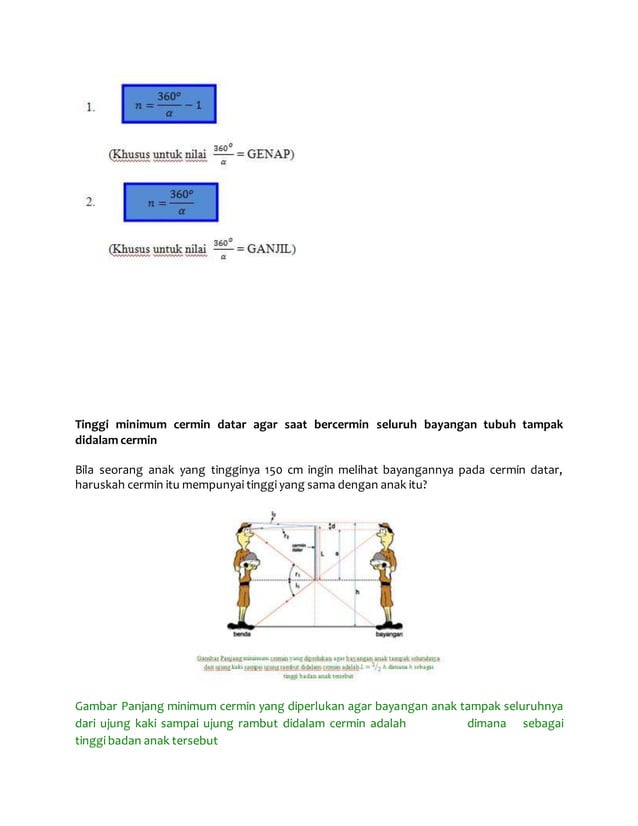Pemantulan cahaya | DOCX