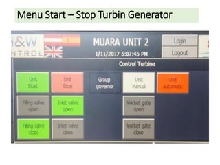 Pemasangan dan Operasi Panel PLTM Panji Muara Raya | PPTX