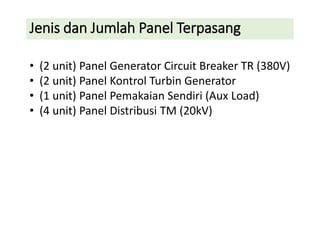 Pemasangan dan Operasi Panel PLTM Panji Muara Raya | PPTX