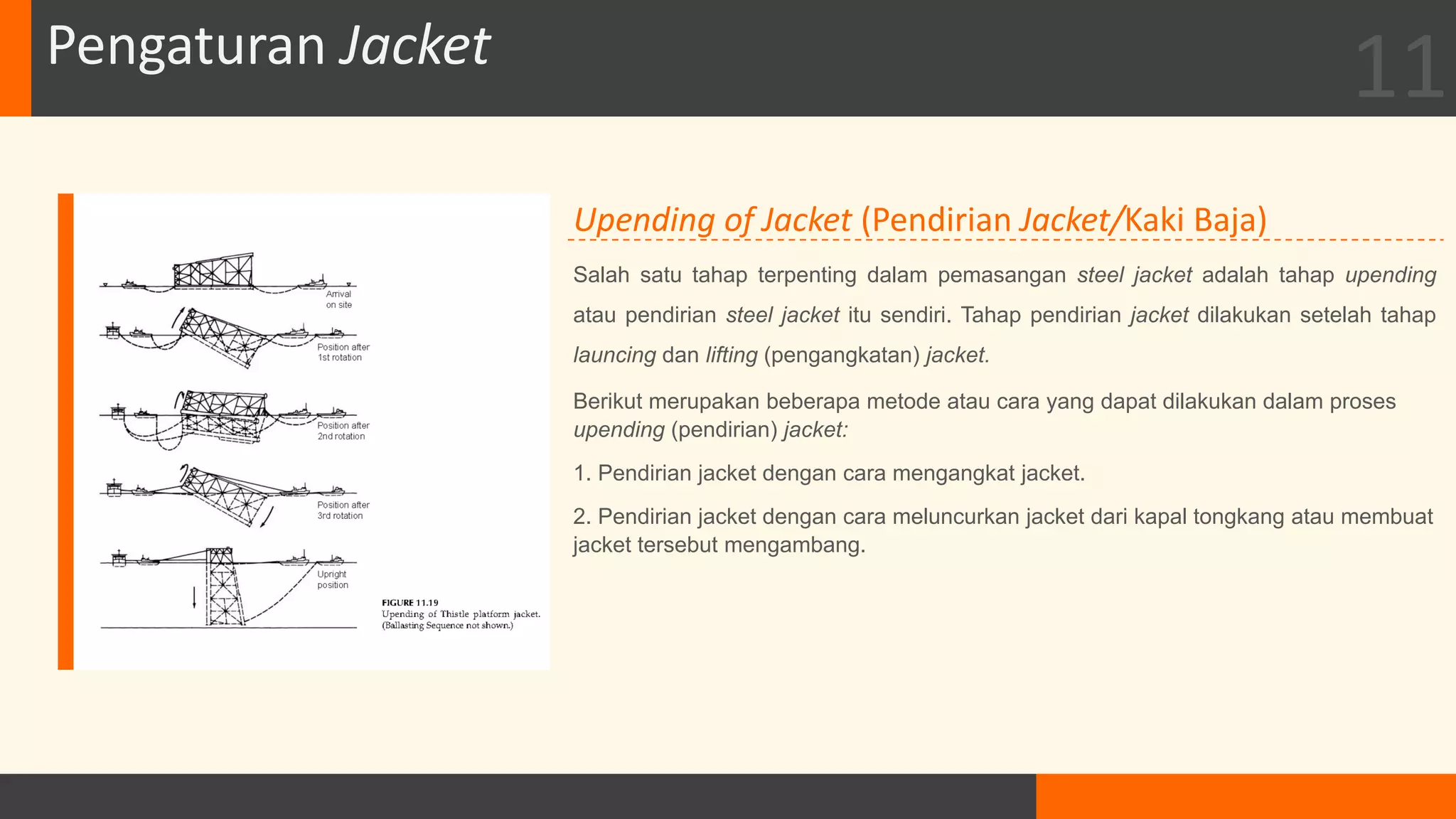 Pemasangan fixed steel jacket platform | PDF