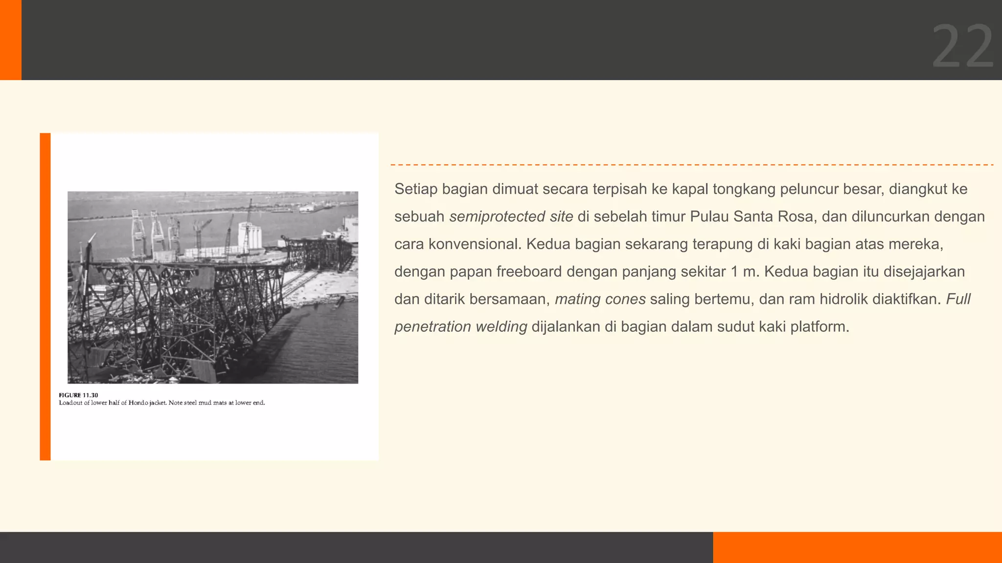 Pemasangan fixed steel jacket platform | PDF