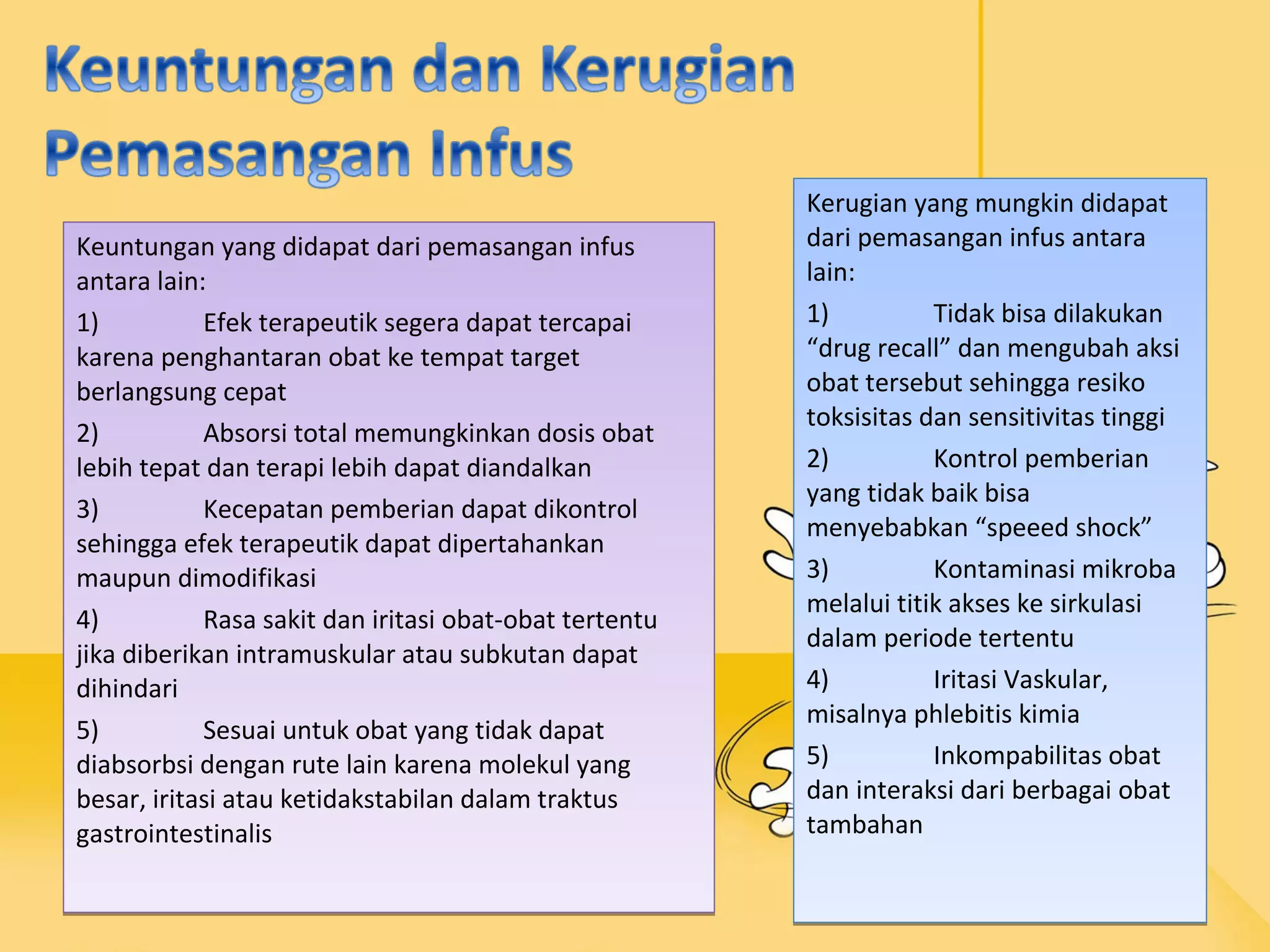 Pemasangan infus | PPT