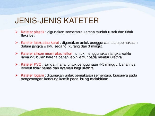Pemasangan kateter