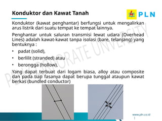 PEMASANGAN KONDUKTOR SUTT DAN SUTET.pptx