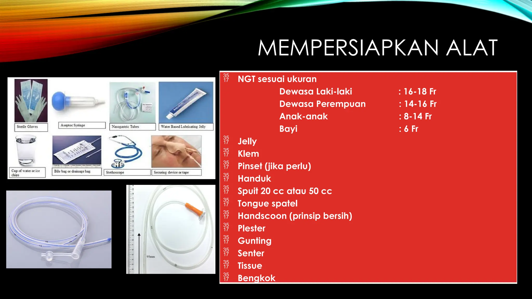 Materi Pemasangan Nasogastric Tube (NGT) | PPTX