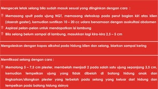 Materi Pemasangan Nasogastric tube (NGT) | PPT