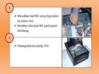 Pemasangan nic | PPTX