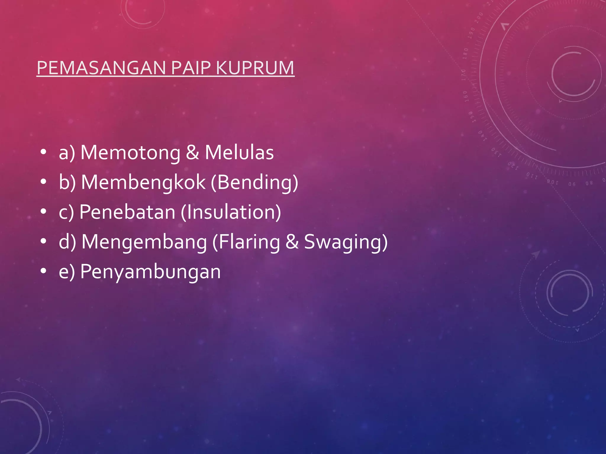 Pemasangan Unit Penyaman Udara Domestik | PPT