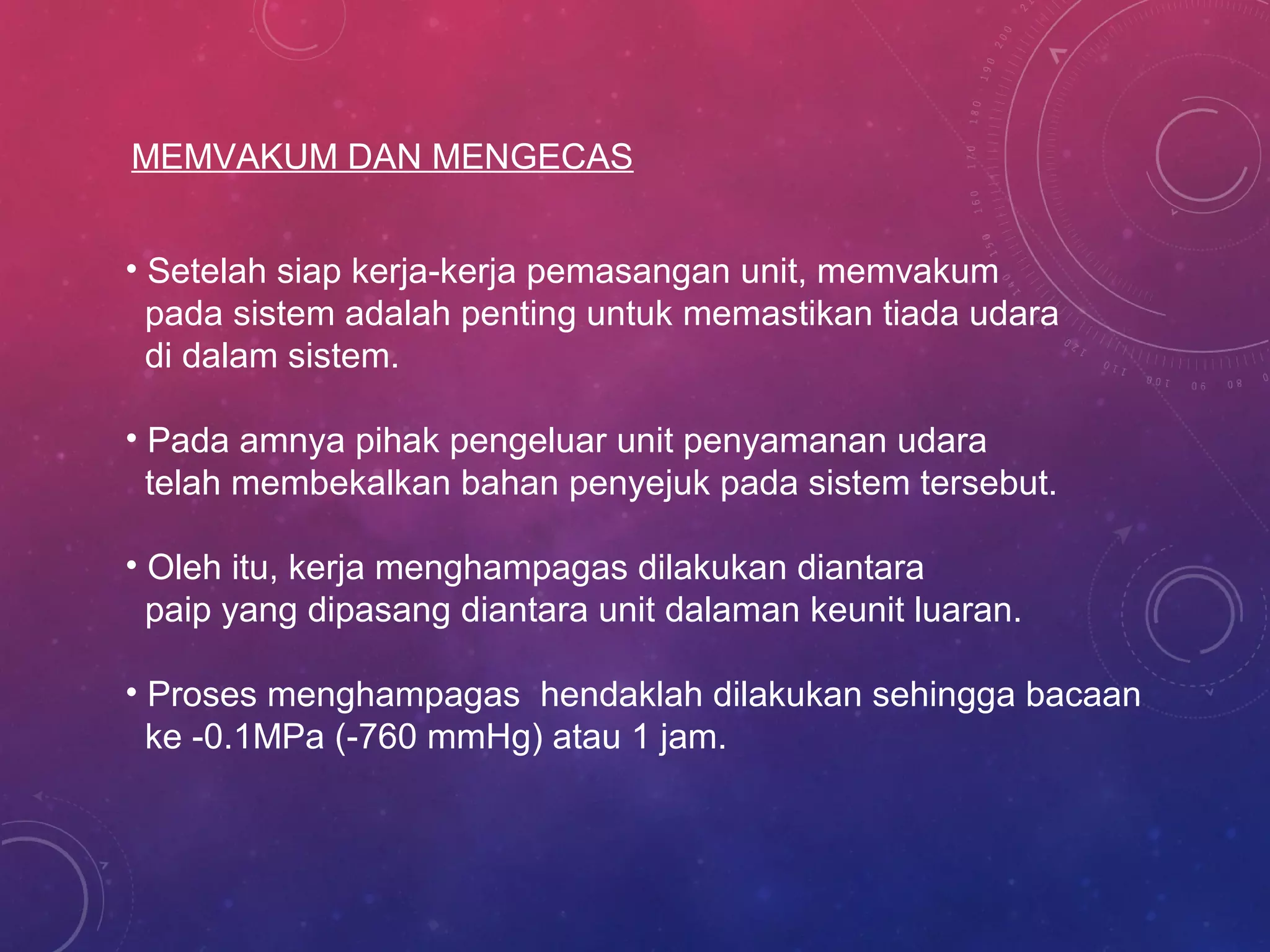 Pemasangan Unit Penyaman Udara Domestik | PPT