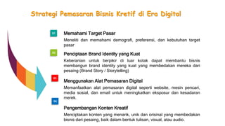 Pemasaran Bisnis Kreatif dan Inovatif.pptx