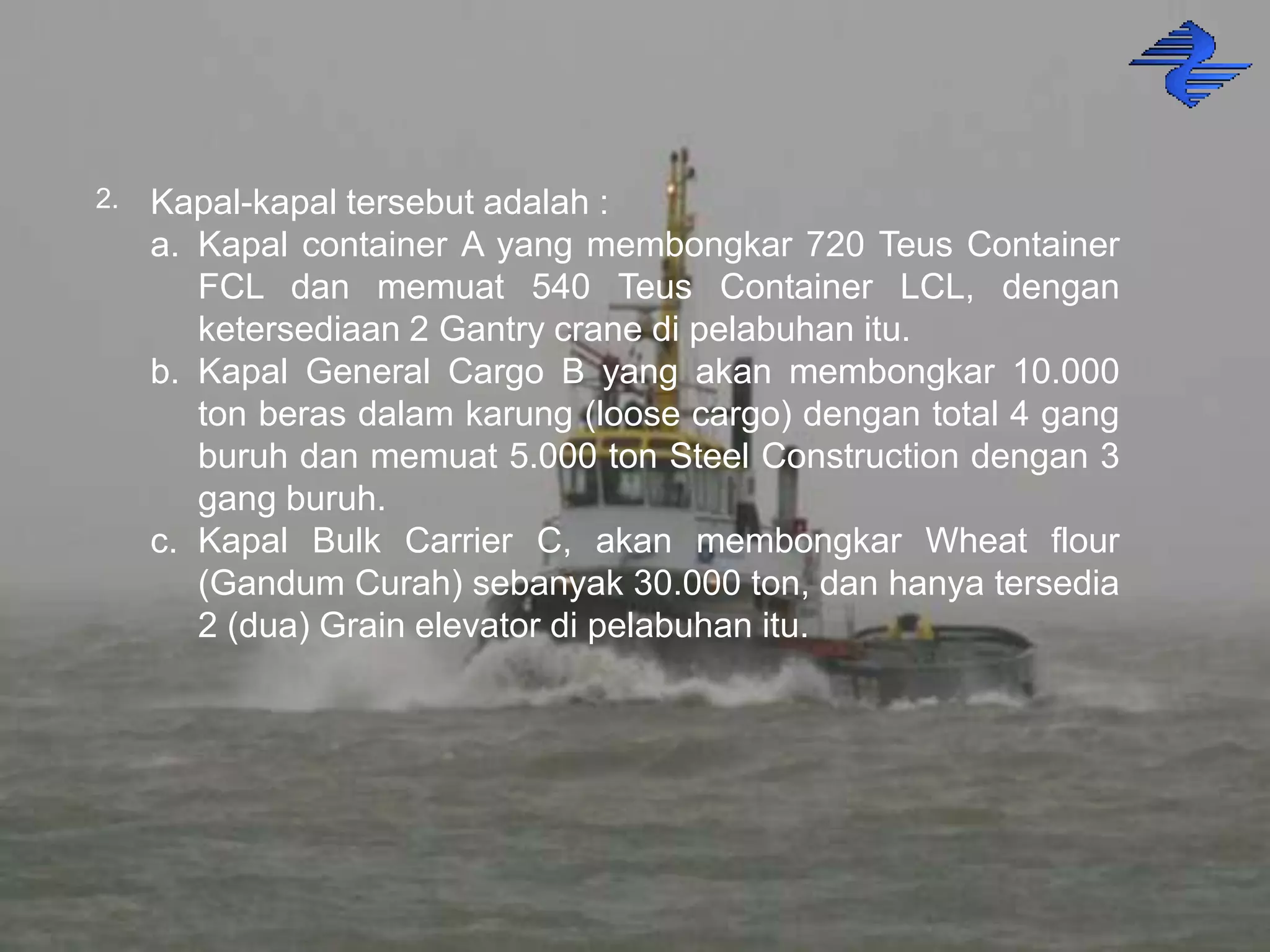 Pemasaran jasa kepelabuhanan | PPTX