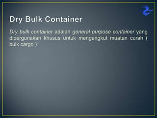 Pemasaran jasa kepelabuhanan | PPTX