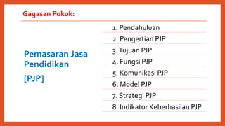 Pemasaran Jasa Pendidikan - PPT Sergius Lay.pptx