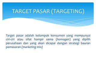 Pemasaran (marketing) | PPTX