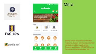 Pemasaran online agripedia | PPTX