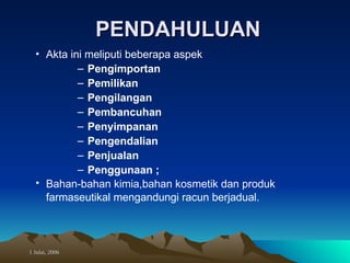 PEMATUHAN TERHADAP KEPERLUAN PERUNDANGAN FARMASI.ppt