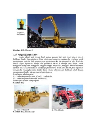 Pembagian alat berat | DOCX