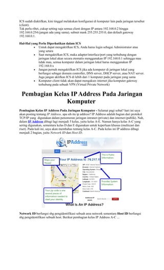 Pembagian kelas ip | PDF