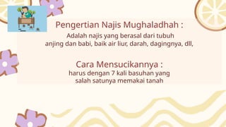 Pembagian macam-macam Najis menurut hukum islam.pptx