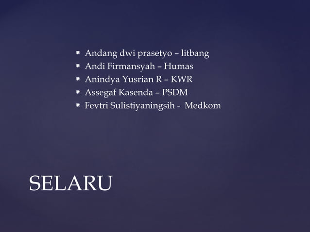 Pembagian tribal | PPT