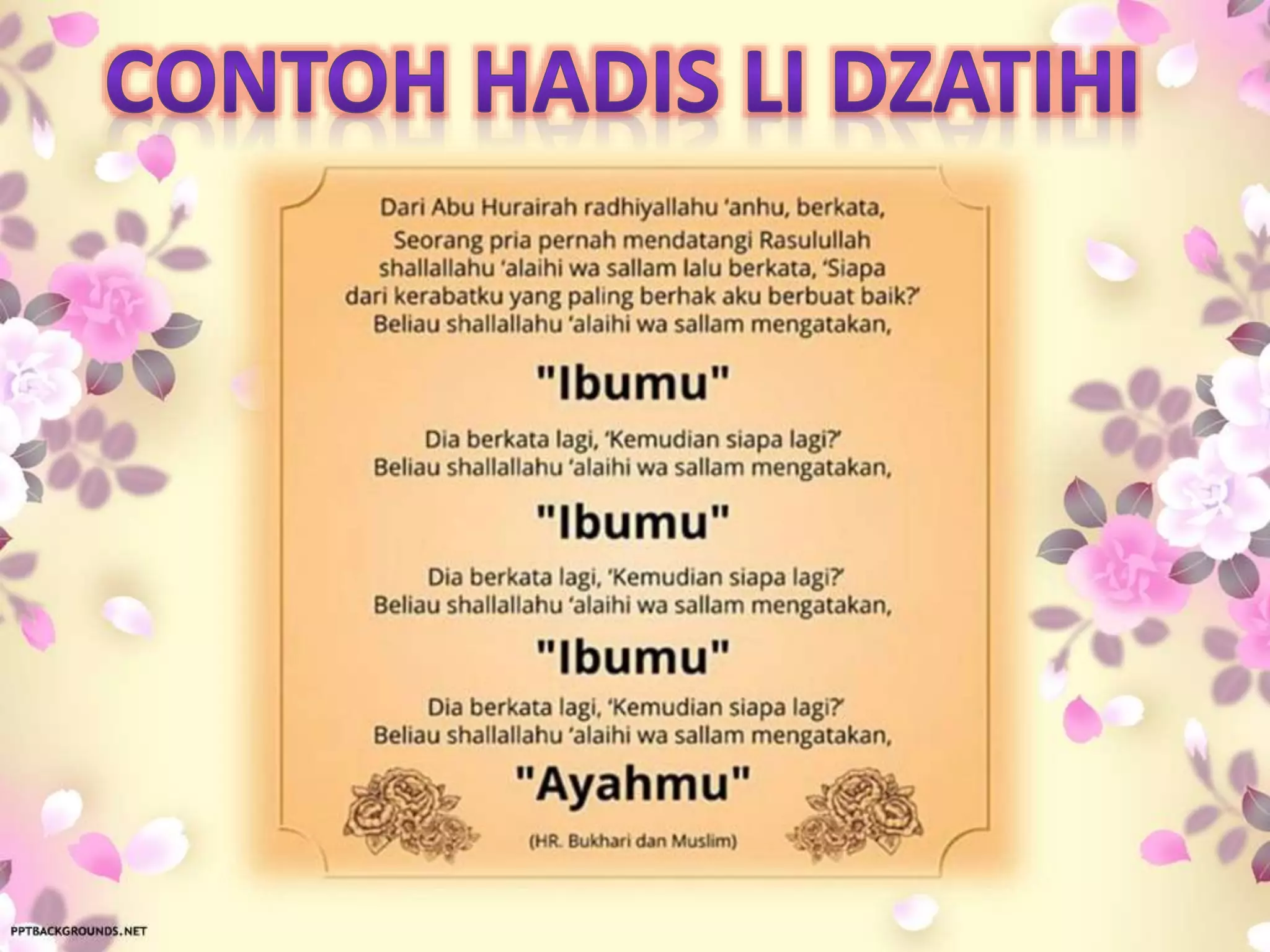 HADIS SAHIH & HADIS HASAN -PENGAJIAN TAFSIR AQ & AS | PPTX