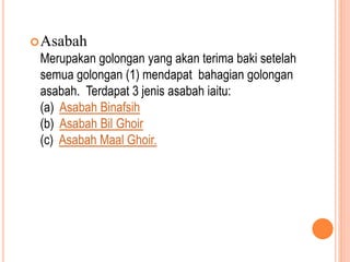 PEMBAHAGIAAN HARTA PUSAKA | PPTX