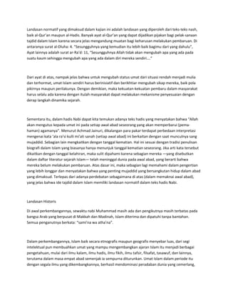 Pembaharuan dalam islam | PDF