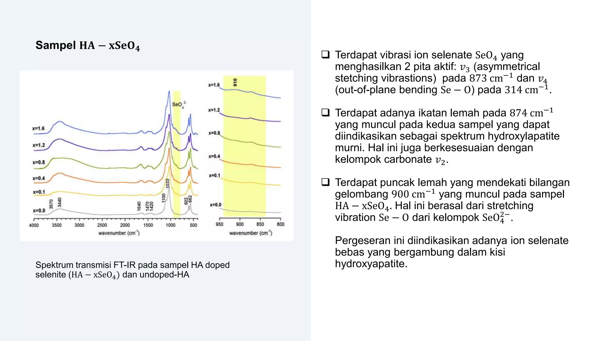 Pembahasan spektroskopi ftir fourier transform infra red | PPTX