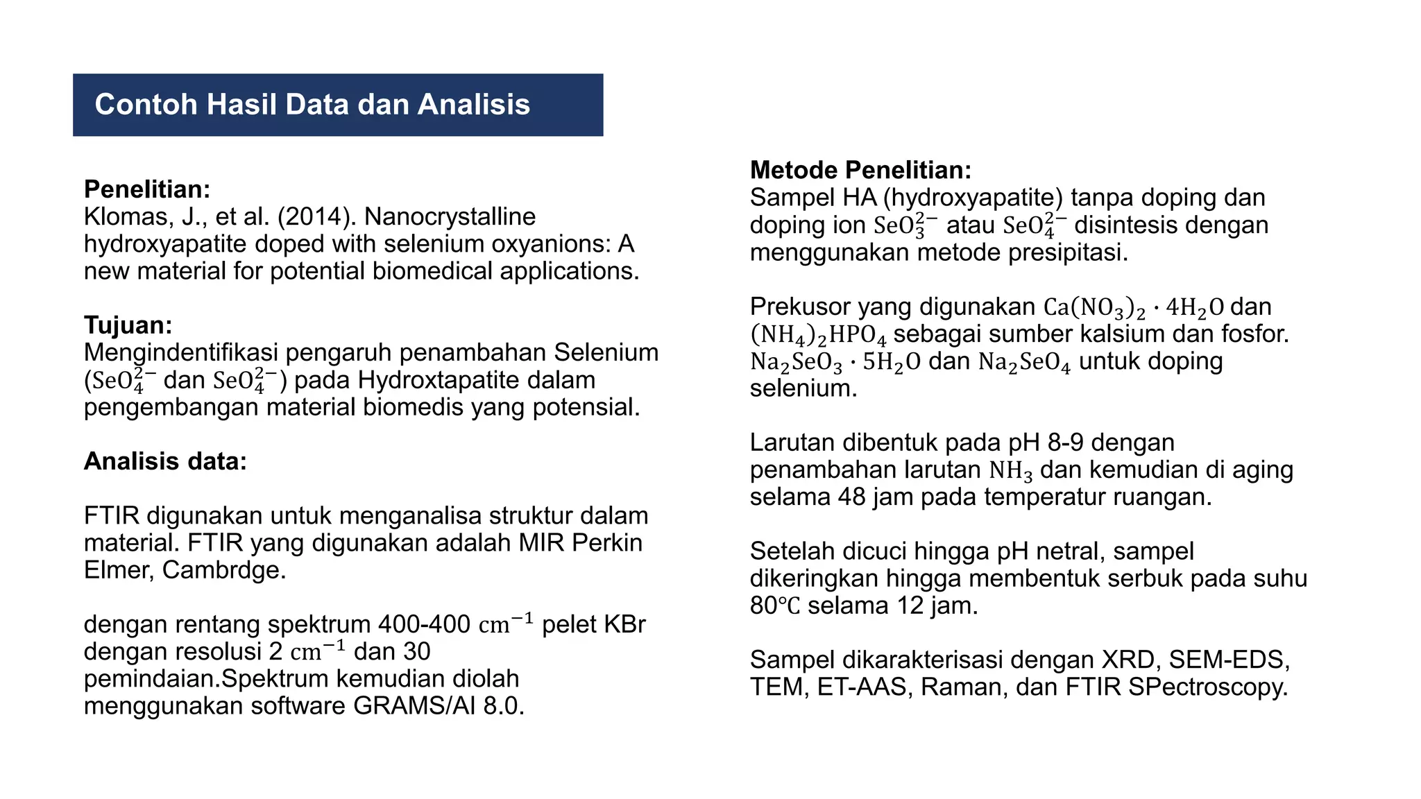 Pembahasan spektroskopi ftir fourier transform infra red | PPTX