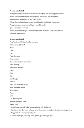 Pembahasan koloid | DOCX