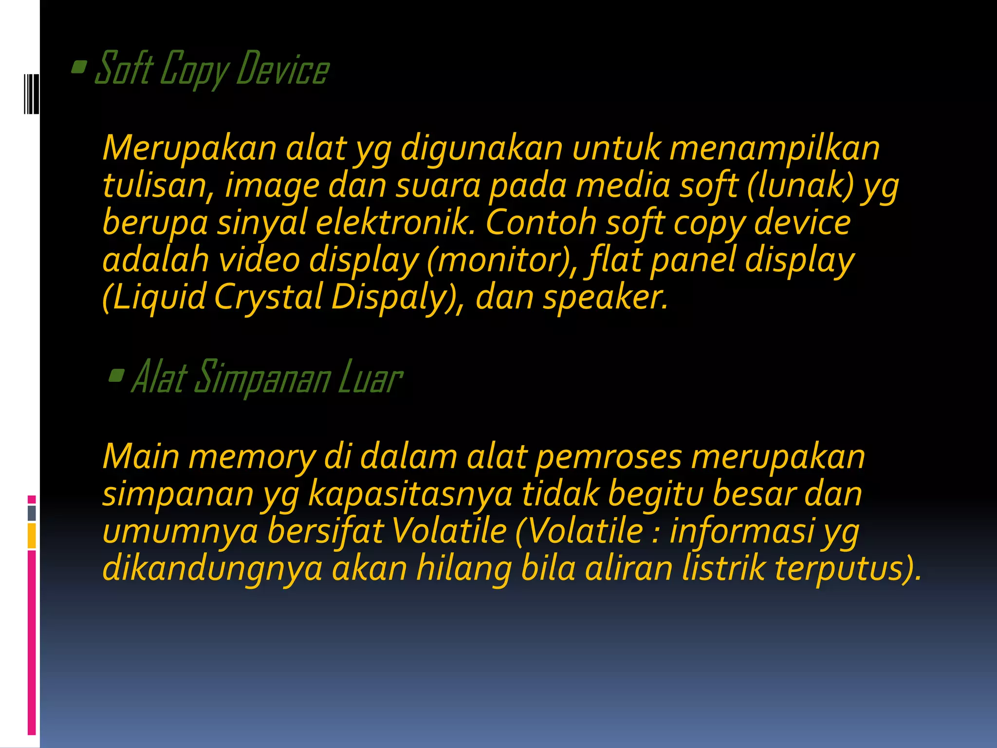 Pembahasan mengenai input output | PPTX