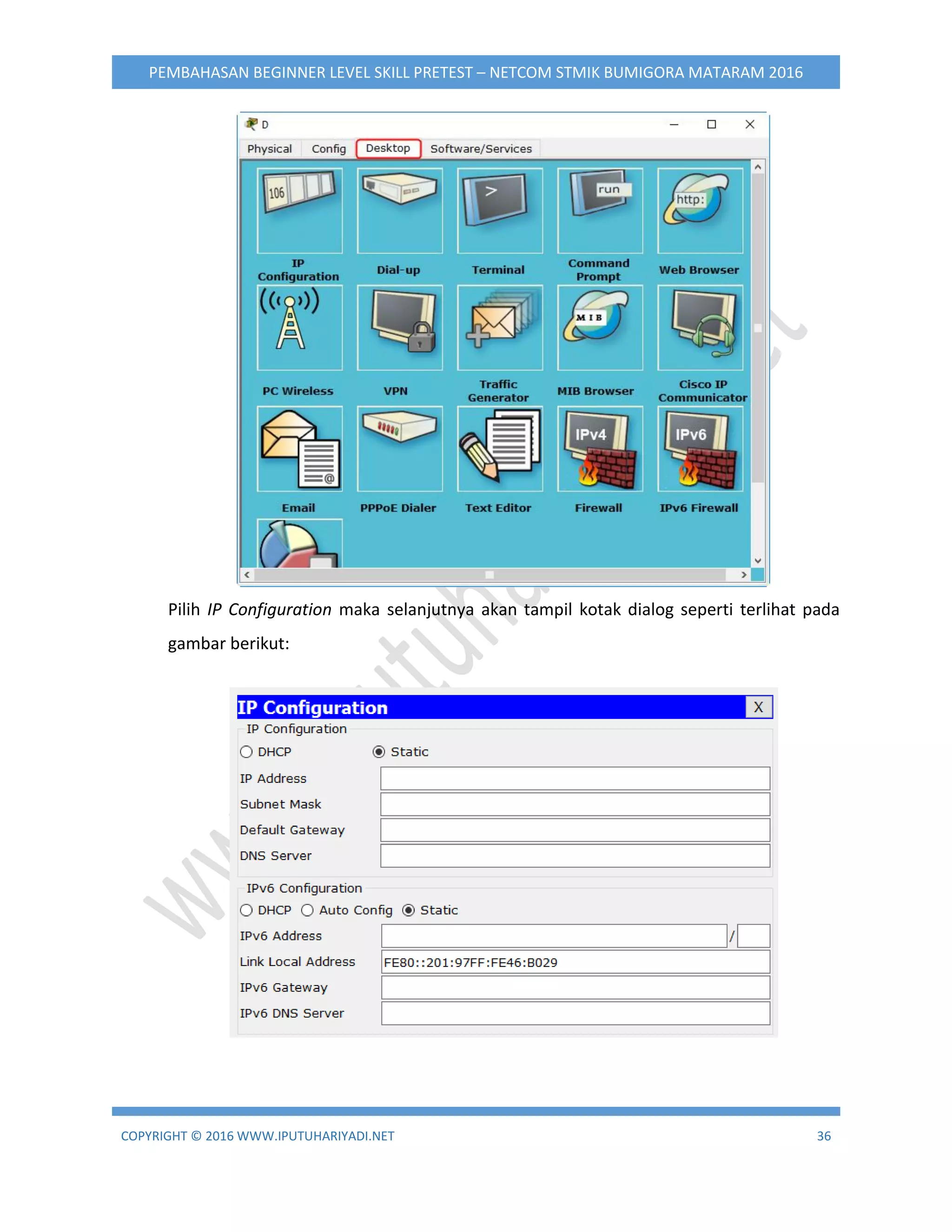 Pembahasan NETCOM Beginner Level Skill Pretest | PDF