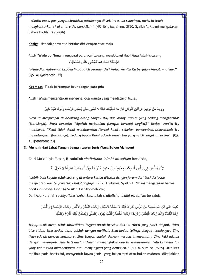 Pembahasan ringkas tentang zina | PDF