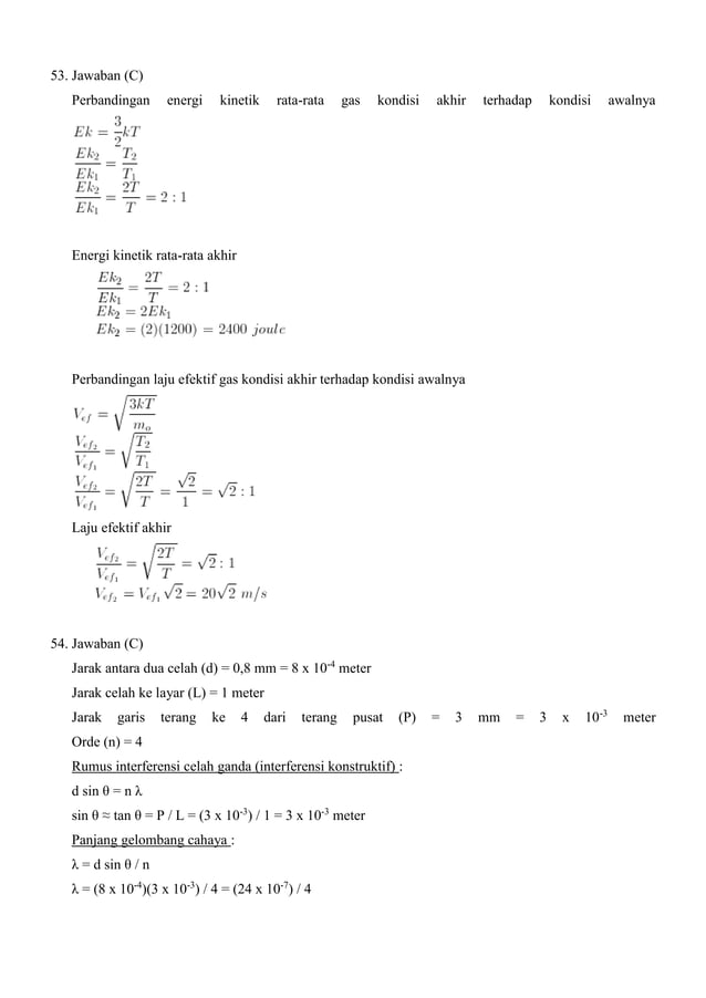 pembahasan soal saintek matematika pada seleksi bersama perguruan tinggi negeri | PDF