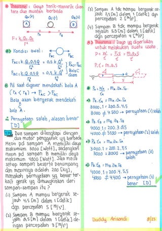 Pembahasan soal fisika saintek sbmptn 2018 kode naskah 402 421-457-460 duddy arisandi-11-12-18 | PDF